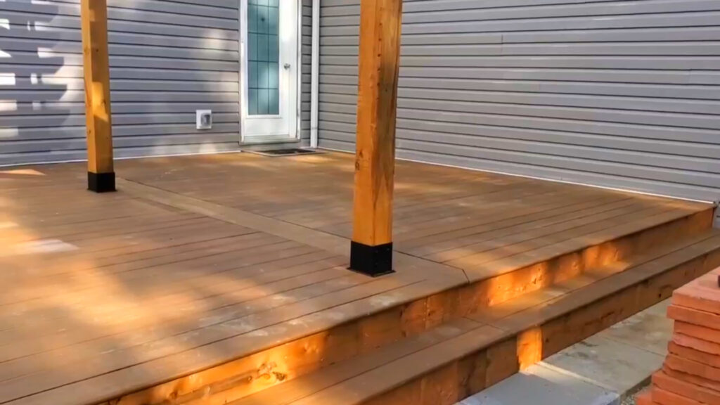 Douglas Ave - Siding and Composite Decking - InstallMasters